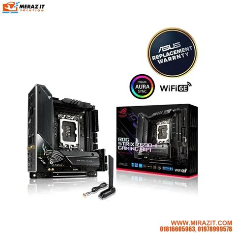 Asus Rog Strix Z690 I Mini Itx Gaming Wifi Itx Motherboard Price In Bangladesh Meraz It Solution