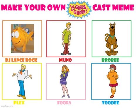 Yo Gabba Gabba Cast Meme By Mohammad2007 On Deviantart