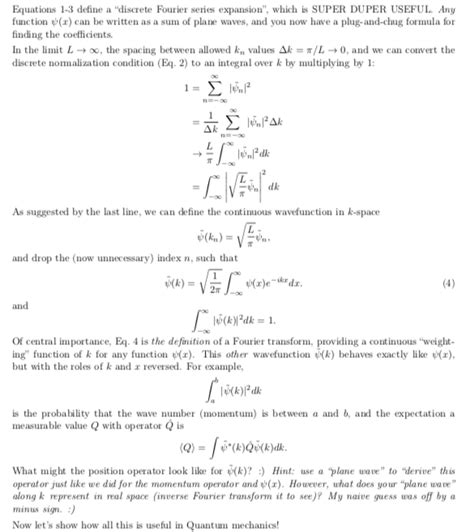 Solved 4 Everything I Know About Fourier Position And