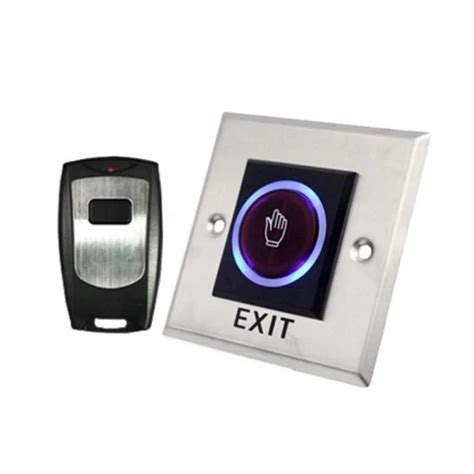 Electric Remote Controller Infrared Sensor Exit Button Waterproof Push