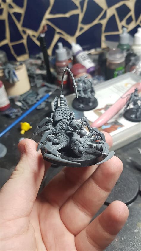 Canoptek Scorpion Using Only The Parts From The Canoptek Wraith Box