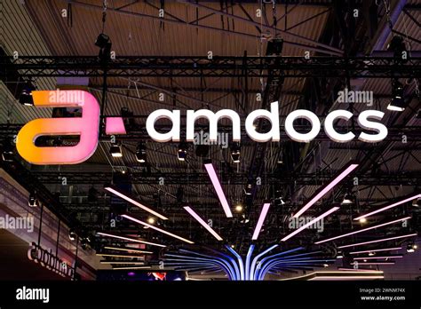 Amdocs Exhibition Stand MWC Mobile World Congress Barcelona