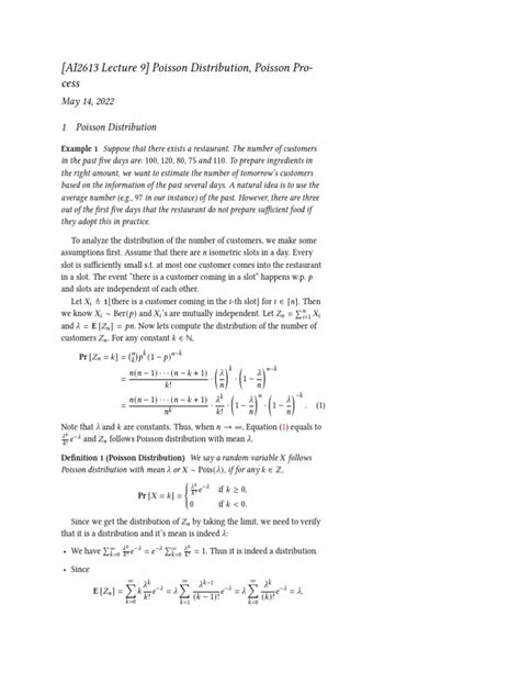 Poisson Process 4 Pdf