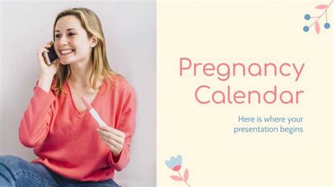 Essential Pregnancy Calendar Template For Expecting Mothers