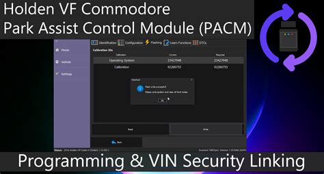 Holden Vf Commodore Park Assist Control Module Pacm Replacement