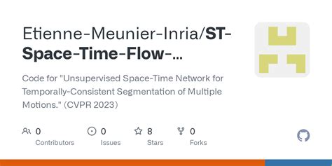 Github Etienne Meunier Inriast Space Time Flow Segmentation Code For Unsupervised Space