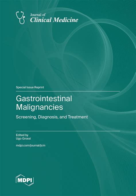 Gastrointestinal Malignancies Screening Diagnosis And Treatment Mdpi Books