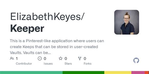 Github Elizabethkeyeskeeper This Is A Pinterest Like Application Where Users Can Create