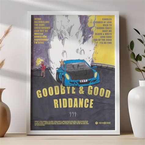Goodbye And Good Riddance Album Cover Art Etsy