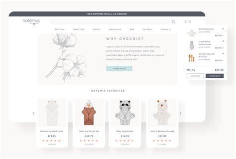 E Commerce Responsive Website Design On Shopify On Behance