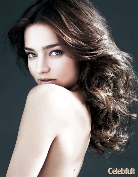 Hairstyles For Men Hair Miranda Kerr Miranda Kerr Reveals Beauty Secrets