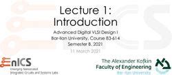 Lecture Introduction Advanced Digital VLSI Design I Bar Ilan University Course