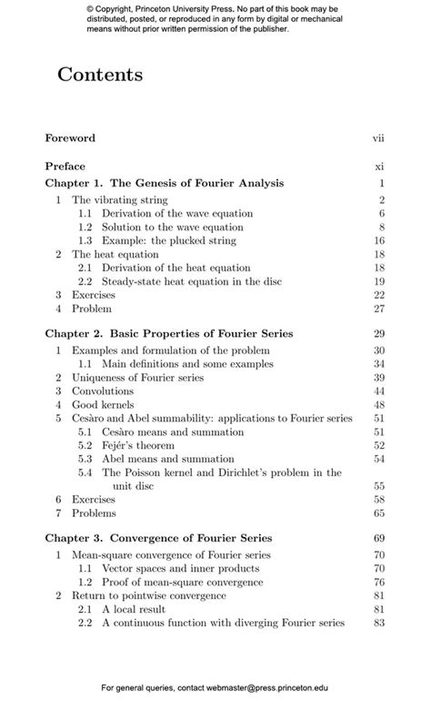 Fourier Analysis Princeton University Press