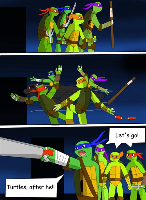 Tmnt Unleashed Wolf Spirit Ch1 Pag7 By Sandriux2000 On Deviantart