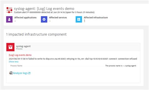 Log Events Logs Classic Dynatrace Docs