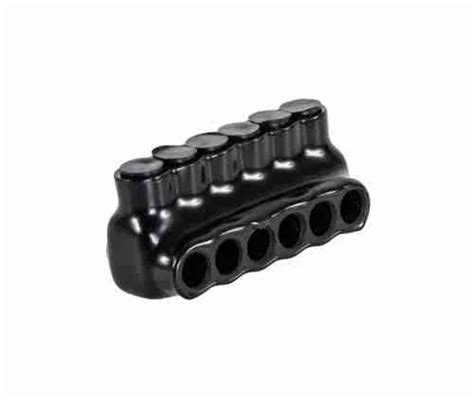 Polaris Ipl4 6 Black Multi Tap Pre Insulated Connector