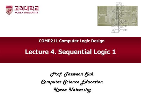 Ppt Lecture 4 Sequential Logic 1 Powerpoint Presentation Free