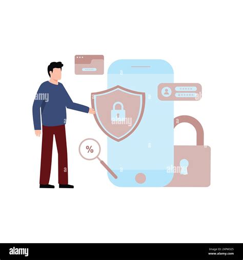 password secure cut out stock images and pictures alamy