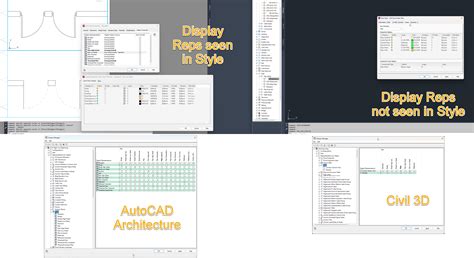 solved display rep not available in civil 3d styles autodesk community