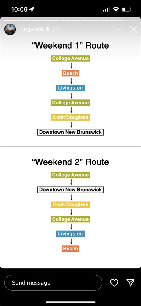 All Rutgers Bus Routes Rrutgers
