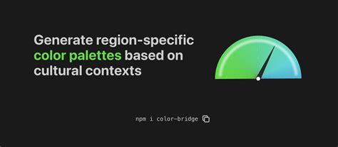 GitHub Graphieros Color Bridge Generate Region Specific Color Palettes Based On Cultural Contexts