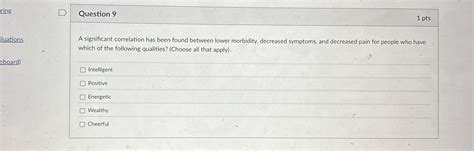 Question PtsA Significant Correlation Has Been Chegg