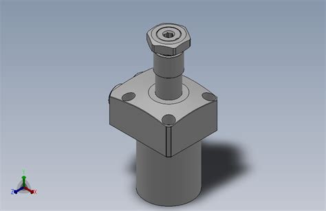 Hlha旋转式夹紧器[hlha0360 Cr] Solidworks 2018 模型图纸下载 懒石网