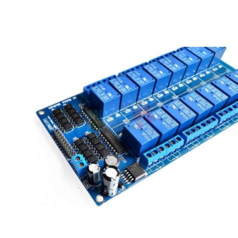 16 Channel 5V Relay Control Board Module With Optocoupler For Arduino Pic Avr Dsp Arm