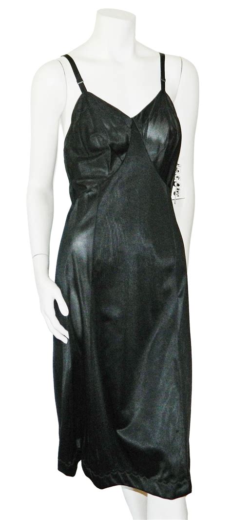 1960s Black Slip