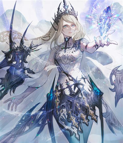 Jill Warrick And Shiva Final Fantasy And 1 More Drawn By Senano Yu