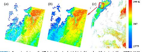 Figure 9 From Land Surface Temperature Retrieval From Landsat 8 Data With The Generalized Split