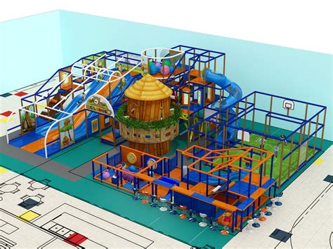 Level Tree House Themed Indoor Playground Indoor Playgrounds International