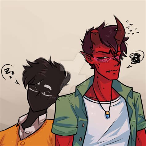 Oz And Damien By Necromancerstuff On Deviantart