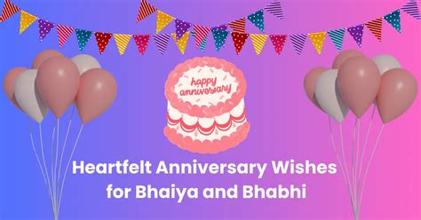 Heartfelt Anniversary Wishes For Bhaiya And Bhabhi Wishbygift