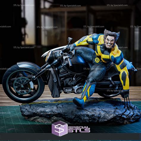 Wolverine Stl Files On Motor 3d Printable Specialstl