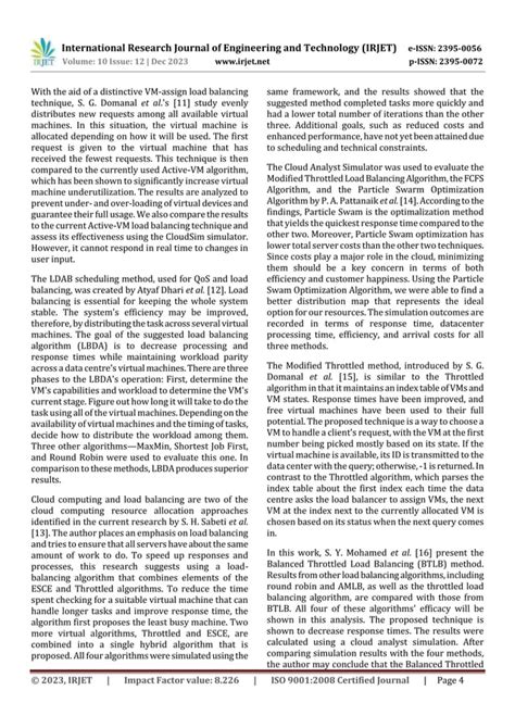 An Optimized Throttled Algorithm For Distributing Load In Cloud