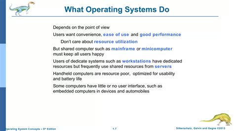 Chapter 1 Introduction To Operating System Ppt