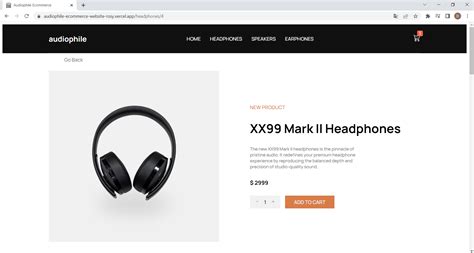 Github David3vcaudiophile Ecommerce Website