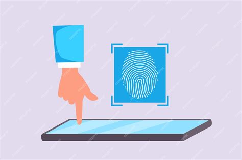 Premium Vector Face Recognition Voice Authentication And Retina Scanning Biometric