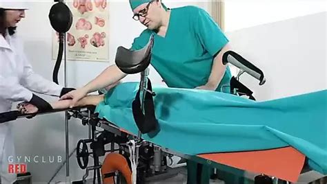 Effective Orgasm On The Gynecological Chair Blonde Porn By Gyn Club