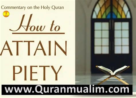 What Does Pious Mean Learn Islam Quran Mualim 2026