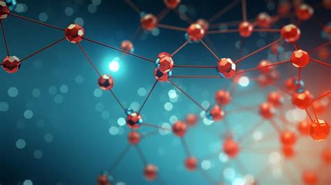 Premium Ai Image Structure Molecule And Communication Dna Atom Background