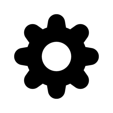 Premium Vector Configuration Gear Options Settings Icon