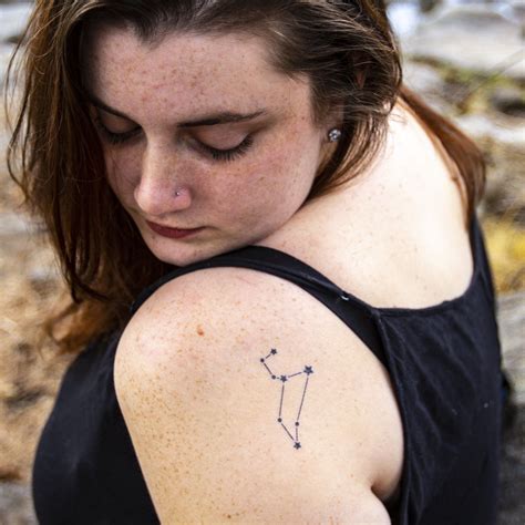 Leo Zodiac Constellation Tattoo 60 Photos