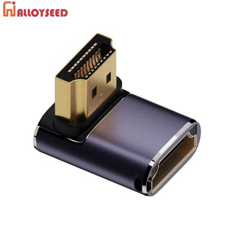 K Hz Cable Adapter Male To Female Gbps Vedio Display Extender Support K Hz Elbow