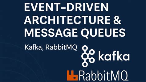Event Driven Architecture And Message Queues Kafka Rabbitmq Explained
