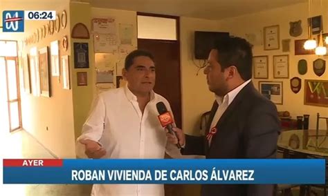 Carlos Álvarez Delincuentes Robaron En Su Casa Y Se Llevaron Hasta