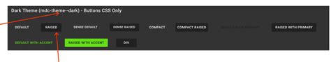 `mdc Button Theme Dark` With `mdc Button Raised` Doesnt Properly Set `background Color