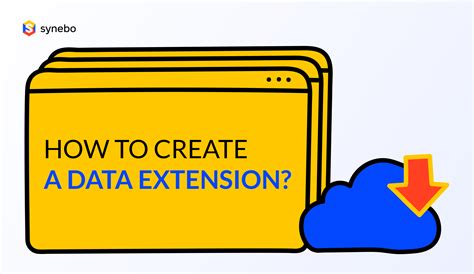 How To Create A Data Extension In Marketing Cloud