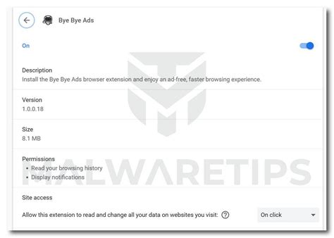 Remove Bye Bye Ads Browser Extension Virus Removal Guide